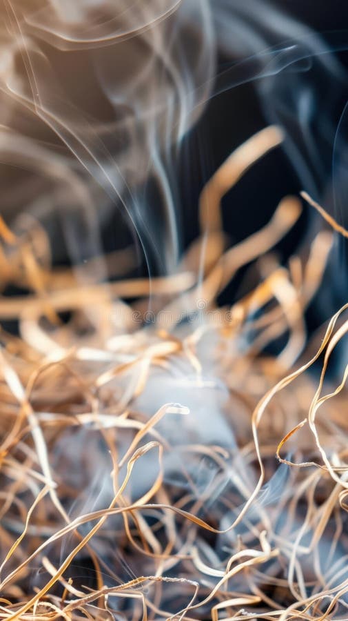 Thai Herbal Steam Rising Wispy Tendrils Stock Illustration ...