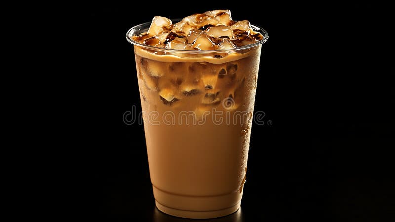 Thai Iced Coffee with Rich Bold Flavor and Smooth Texture in a Dynamic ...