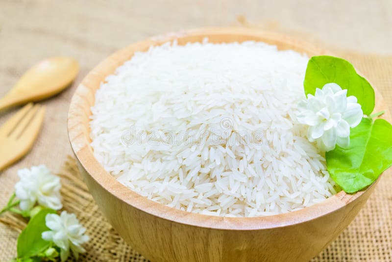 Thai Jasmine rice stock photo. Image of meal, health - 99727484