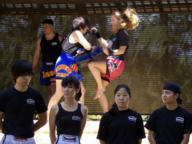 Thai Kick Boxing editorial stock photo. Image of siam - 4902798