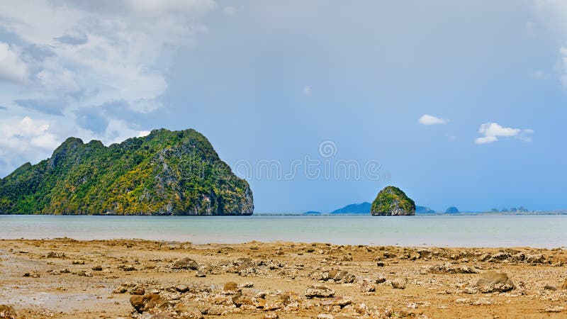 Thai Landscape stock image. Image of relax, rocky, lanta - 35377829