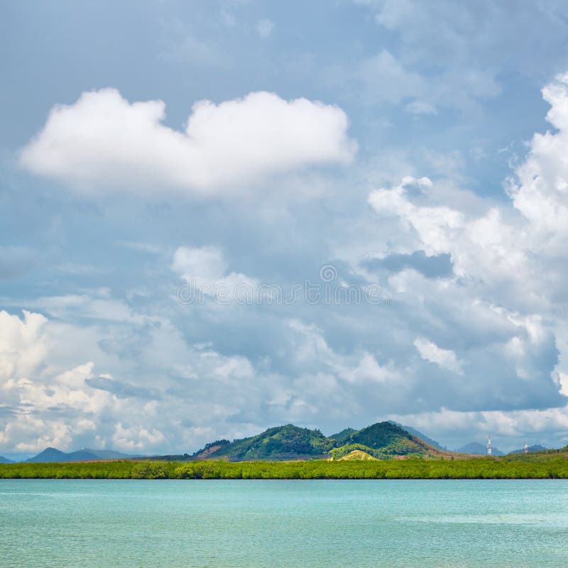 Thai Landscape stock image. Image of rocky, gray, hill - 35379187
