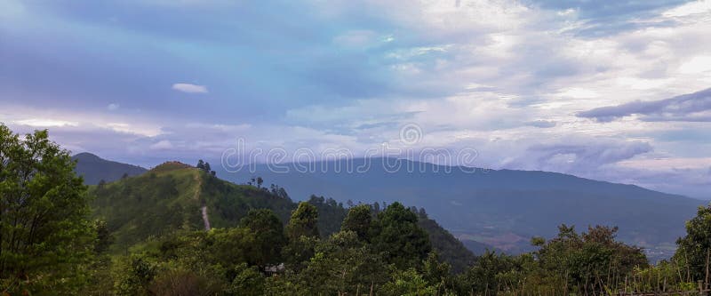 Thai landscape. stock image. Image of summer, mountain - 131888843
