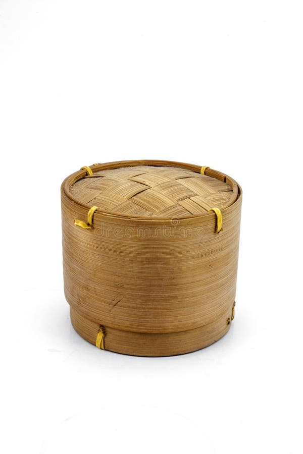 Thai Laos Bamboo Sticky Rice Container Stock Image - Image of bamboo ...