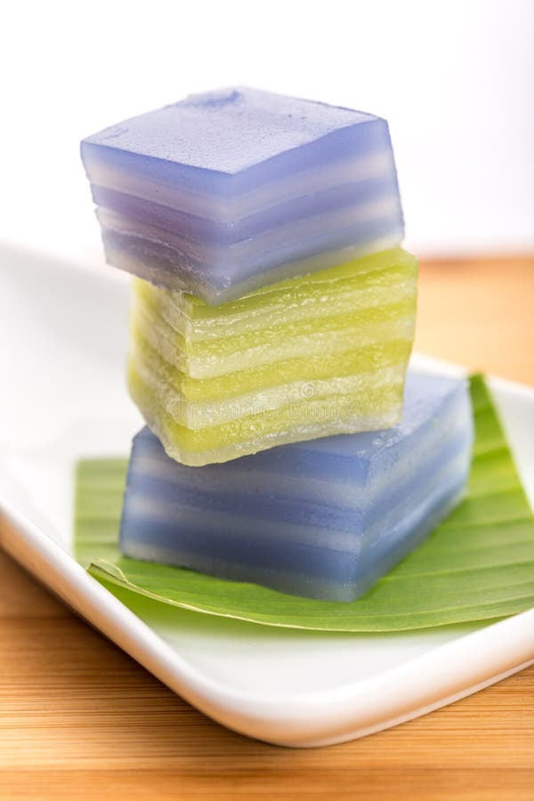 Thai layer cake stock image. Image of thailand, sugar - 54708079