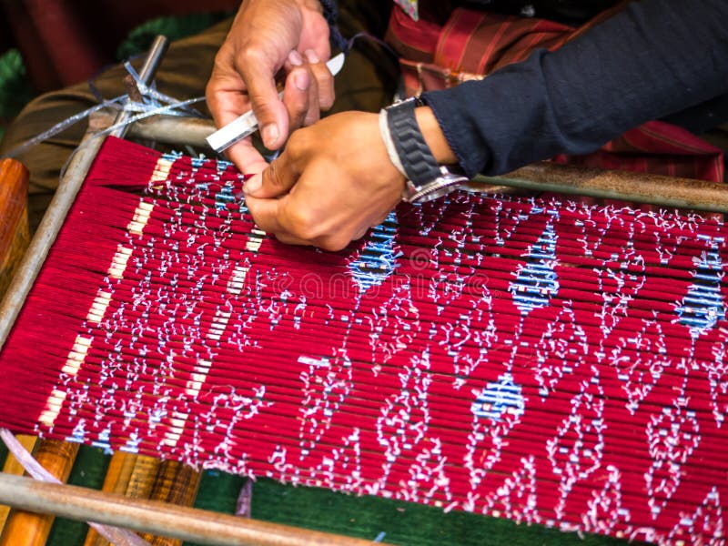 Making pattern of cloth stock photo. Image of handicraft - 100246478