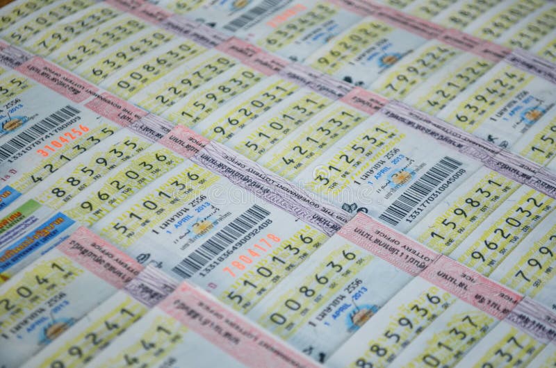 Thai Lottery Ticket editorial stock photo. Image of prize - 29044888