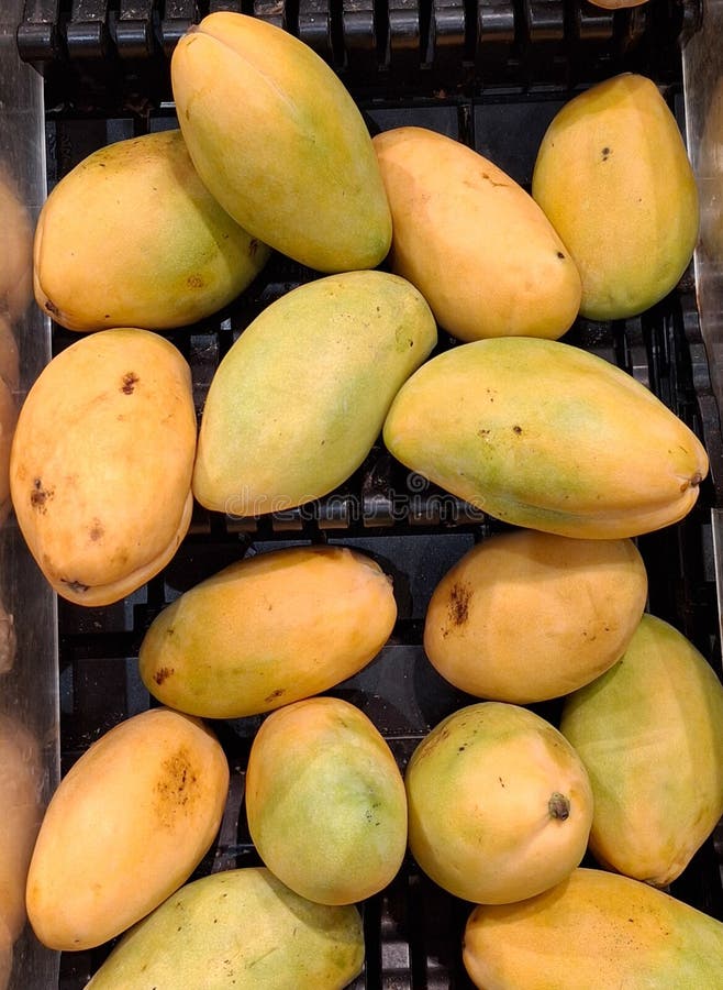 Thai Mangoes in Supermarket Box Stock Image - Image of thai, tree ...