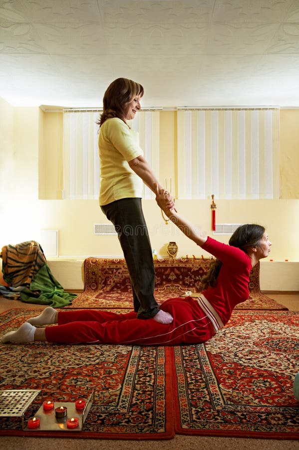 Thai massage stock image. Image of recovery, relaxation - 10934343