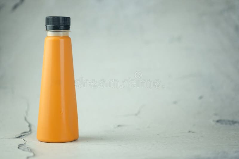 Thai Milk Tea in Bottle Packaging Template Stock Photo - Image of cafe ...