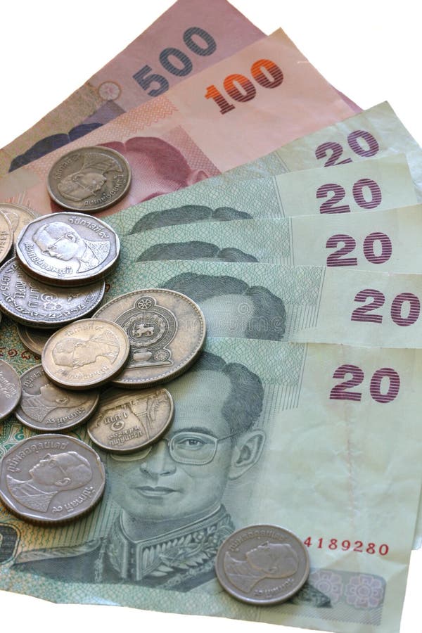 Thai money stock photo. Image of note, thailand, baht, bill - 158236