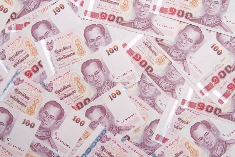 Thai money stock image. Image of bangkok, debt, king - 29202625