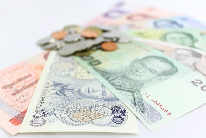 Thai money stock photo. Image of bank, investment, rate - 39885436