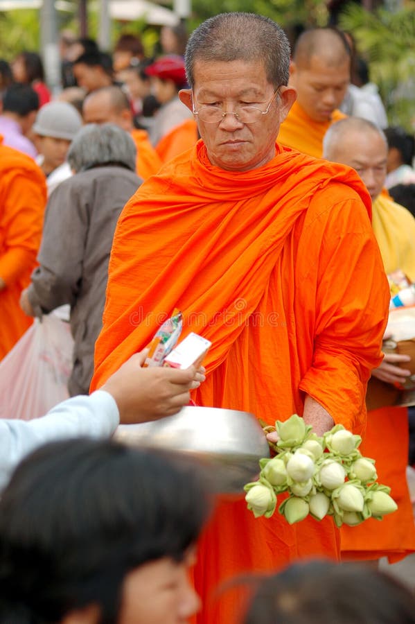 Thai monk editorial stock photo. Image of belief, thailand - 21257208
