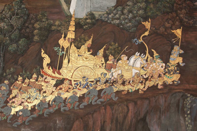 Thai Mural Art Picture. Image: 20605242