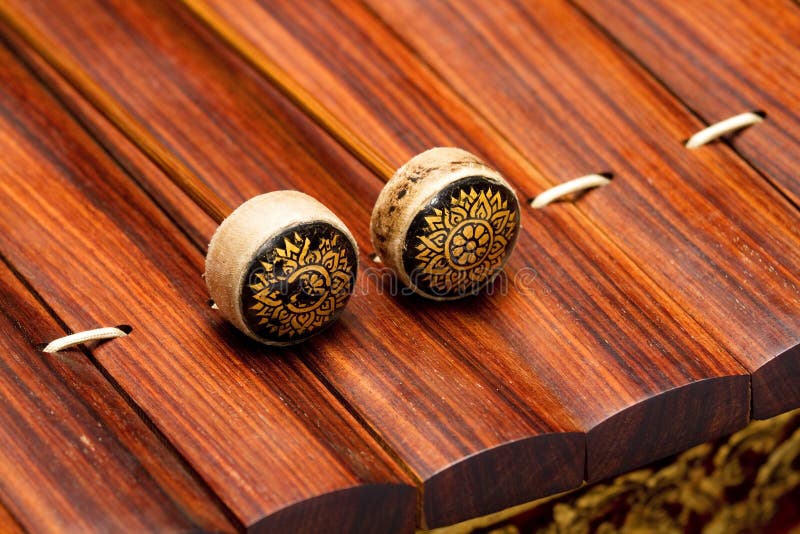 Thai musical instrument. stock photo. Image of instrument - 21145676
