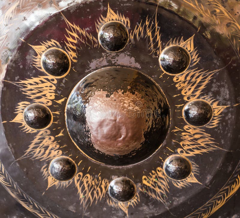 Thai native Gong stock image. Image of buddhism, ancient - 72179337