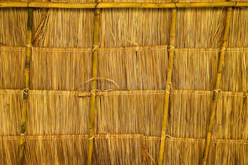 Thai Native Traditional House Roof Stock Photo - Image of home, house ...