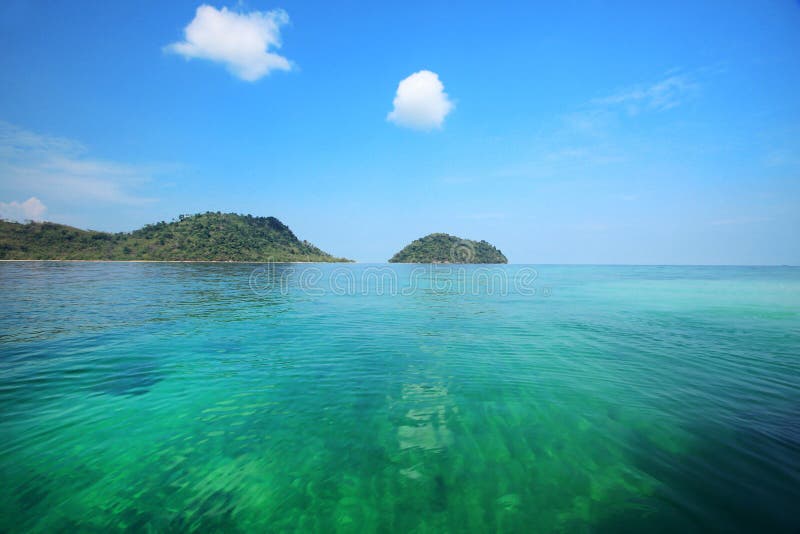 Thai Ocean with Clear Water Stock Photo - Image of nature, destination ...