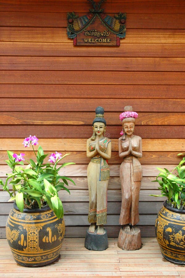 Thai Old Style Welcome Interior Stock Photos - Free & Royalty-Free ...