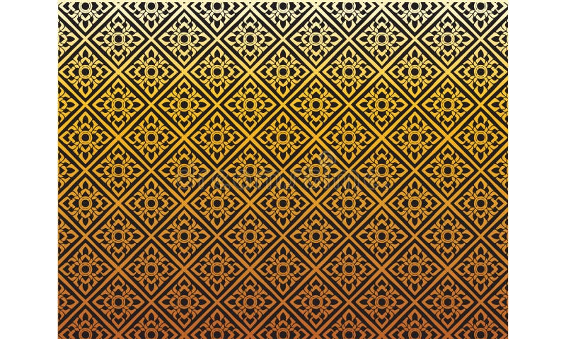 Thai Painting Pattern, Vector Stock Vector - Illustration of culture ...