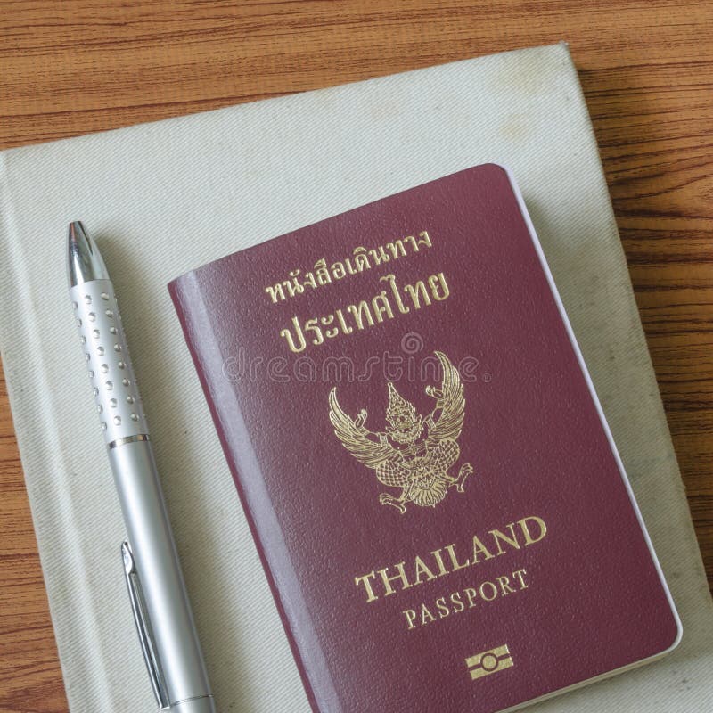 Thai passport stock photo. Image of american, banknote - 37984908