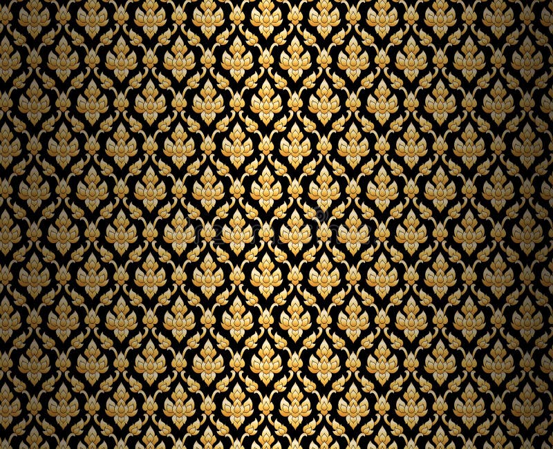 Thai pattern background stock vector. Illustration of line - 45227744