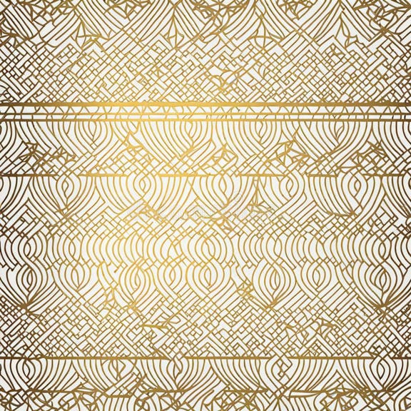 Thai Pattern Gold Color Interwoven Pattern Stock Image - Image of brown ...