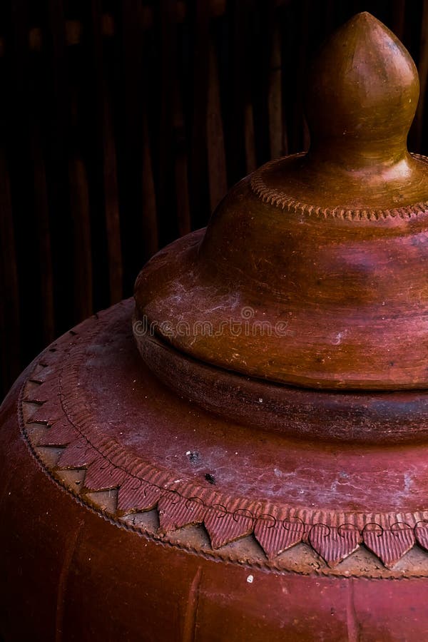 Thai pottery stock image. Image of clay, earthenware - 76888803