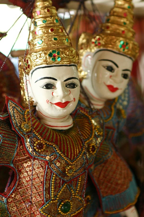 Thai Puppet stock image. Image of bangkok, hand, entertainment - 3649289