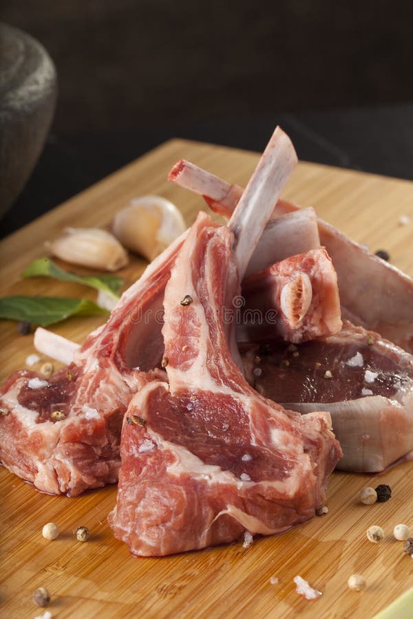Thai Rack of lamb stock photo. Image of pepper, herbs - 59106922
