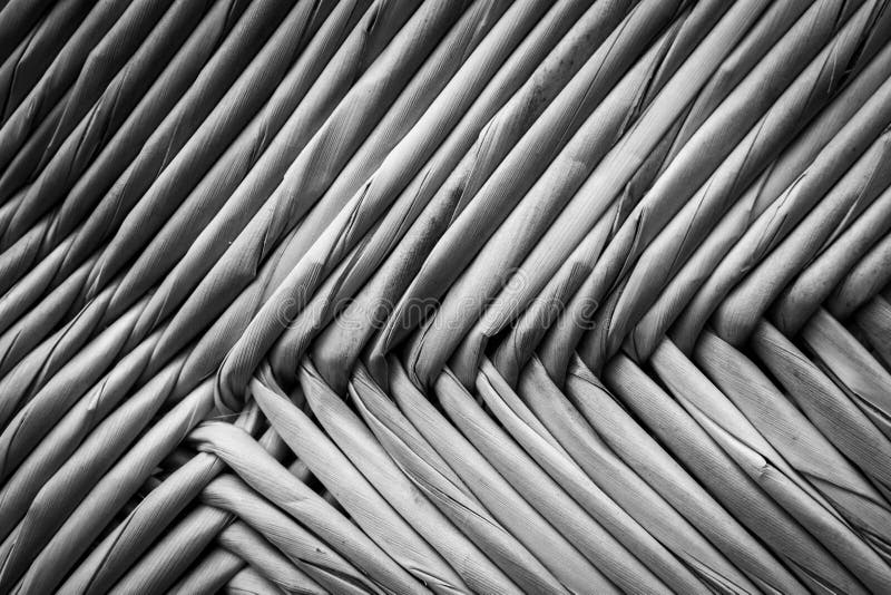 Thai Rattan Weave Pattern, Close Up Stock Photo - Image of basketry ...