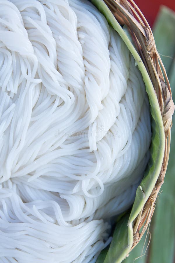 Thai rice noodle stock photo. Image of nutrition, asian - 9047656