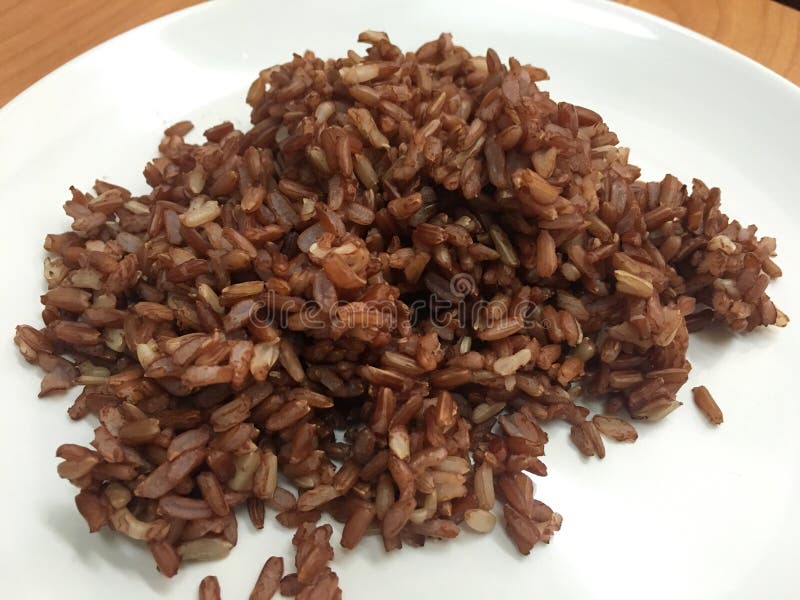 Thai riceberry stock photo. Image of jasmin, bowl, seed - 72687574