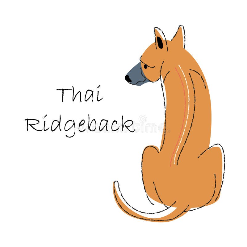 Ridgeback Cartoon Stock Illustrations – 225 Ridgeback Cartoon Stock ...