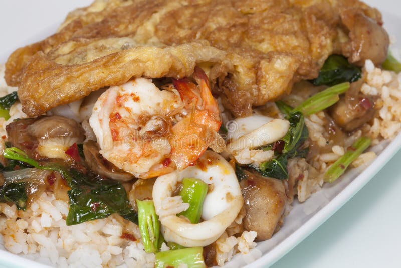 Fire rice stock photo. Image of asian, plate, thai, lifestyle - 37924898