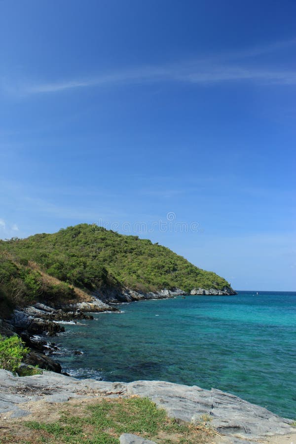 Thai sea stock image. Image of clean, mountain, outdoor - 24583181