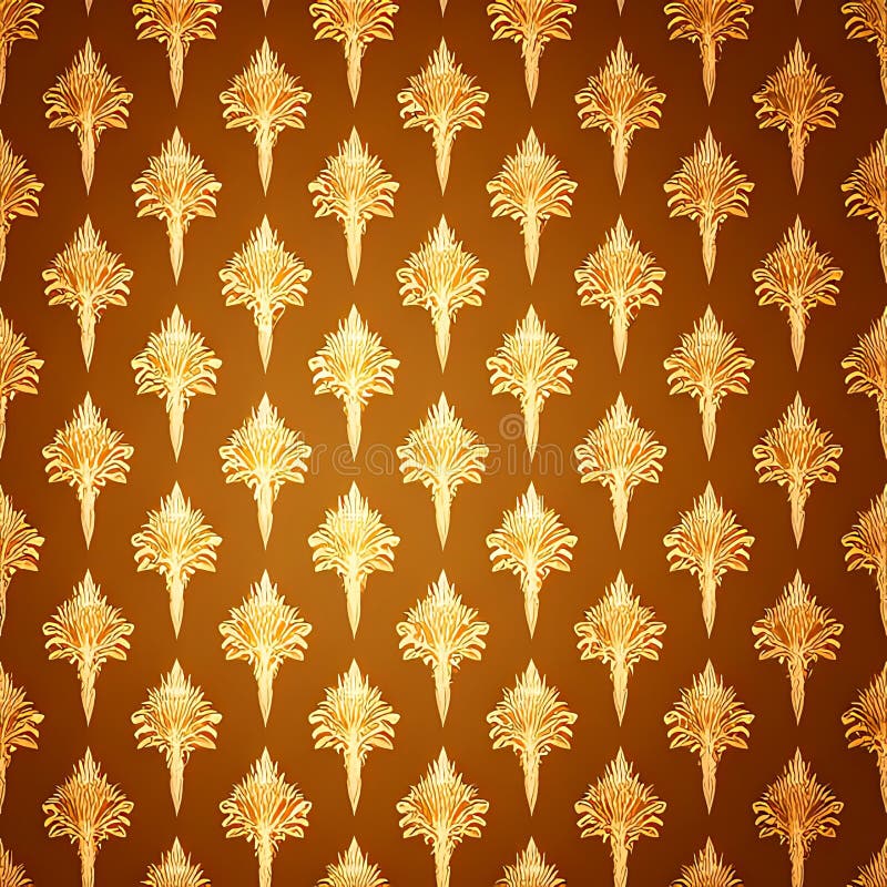 Thai Seamless Patterns is Beautiful. Generative Ai Stock Illustration ...