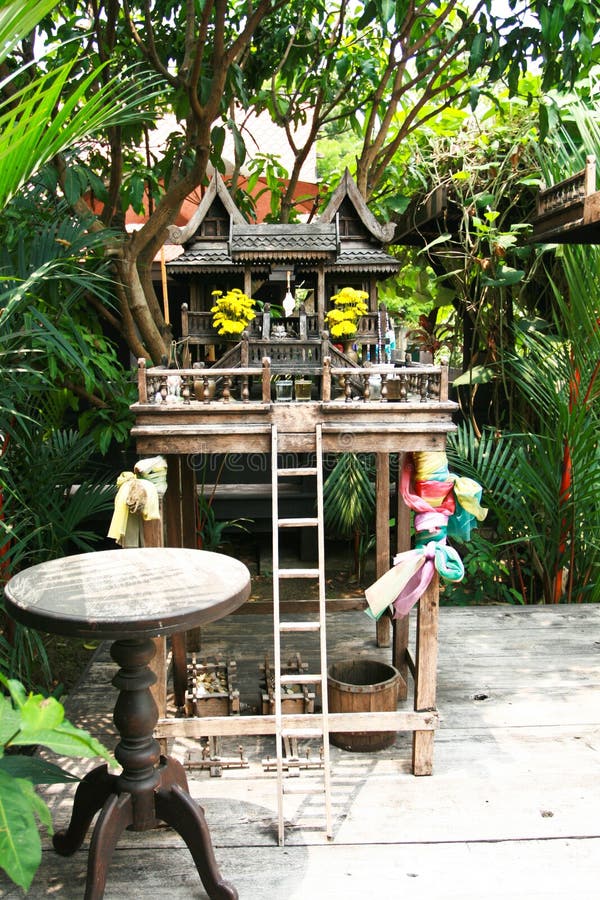 Thai shrine stock photo. Image of design, home, roof - 29312056