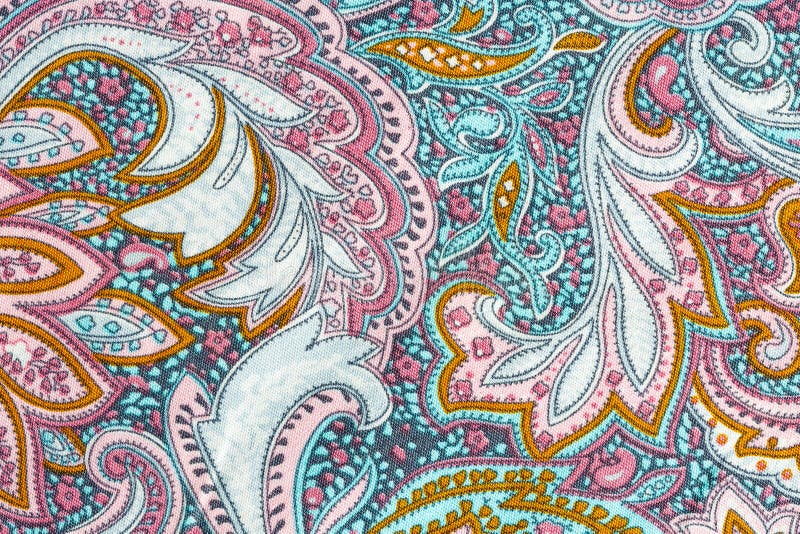 Thai silk fabric pattern stock image. Image of fashion - 51672669