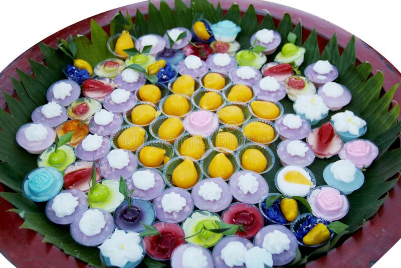 Thai snack stock photo. Image of thailand, plating, cakes - 34411026