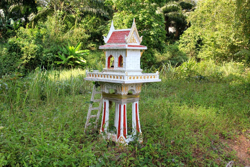 Thai Spirit House stock photo. Image of religion, craftsmanship - 29834040