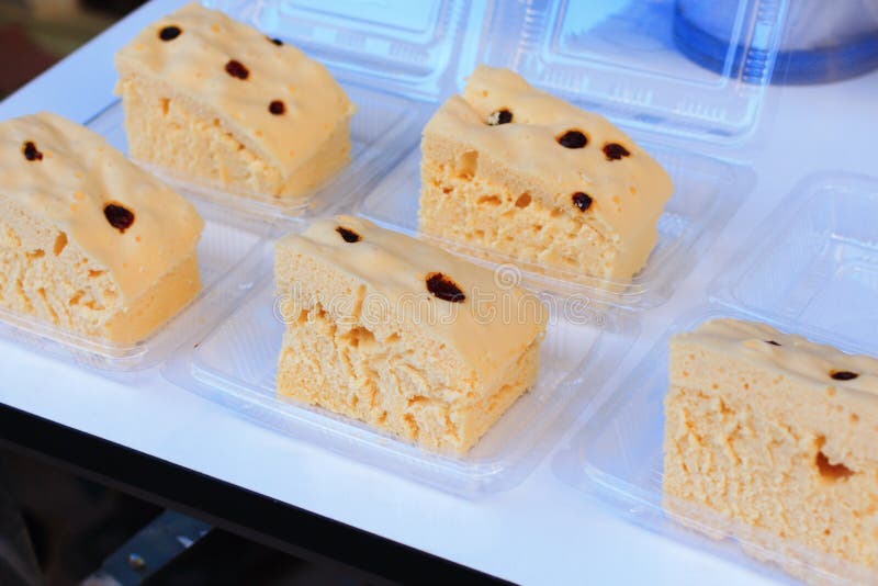 Thai spong cake stock photo. Image of spong, called, kanohm - 64259030