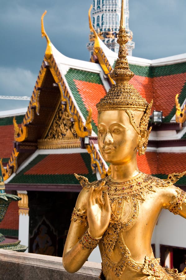 Thai Statue stock image. Image of travel, vacation, bangkok - 12425603