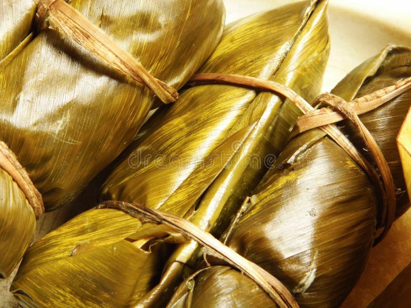 Thai Sticky Rice Wrapped In Banana Leaves at Julian Lentini blog