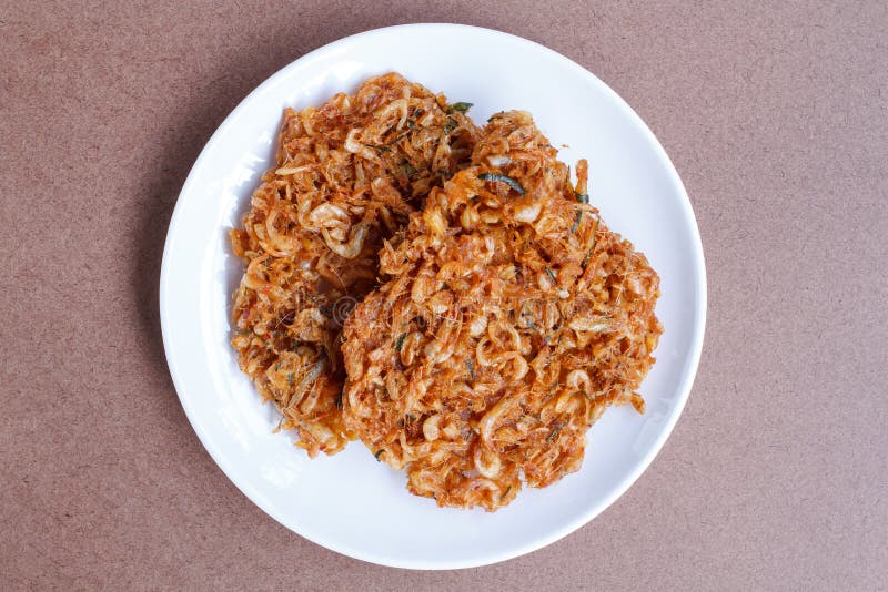 Thai Street Food ,Crispy Shrimp,Fried Krill Stock Image - Image of ...