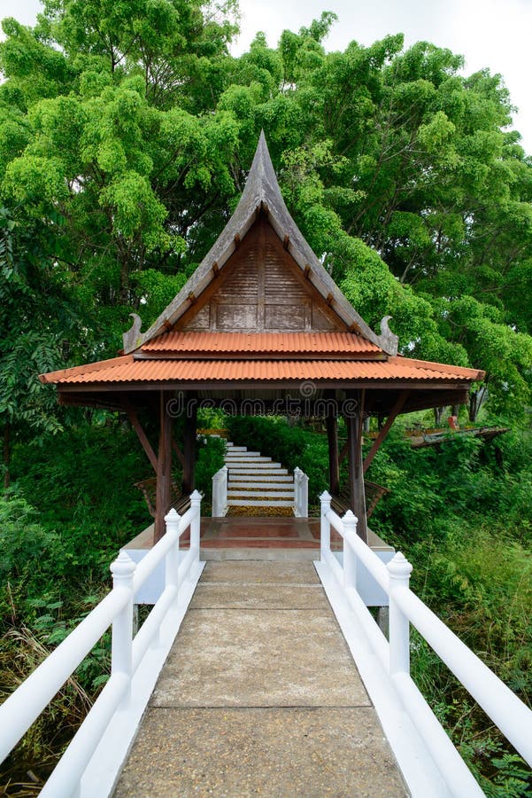 Thai style building stock image. Image of teacher, thai - 45731101