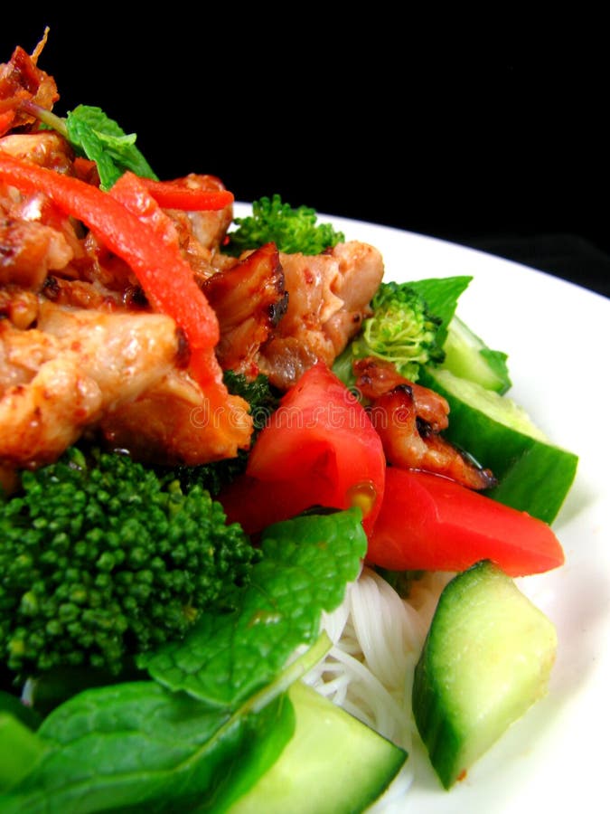 Thai Style Chicken 3 stock image. Image of eating, culture - 22412013