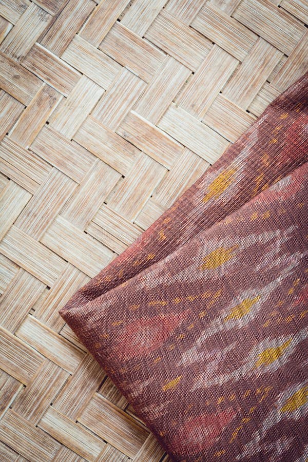 Thai Style Handcrafted Textile Made by Silk from Northeast, Thai Stock ...