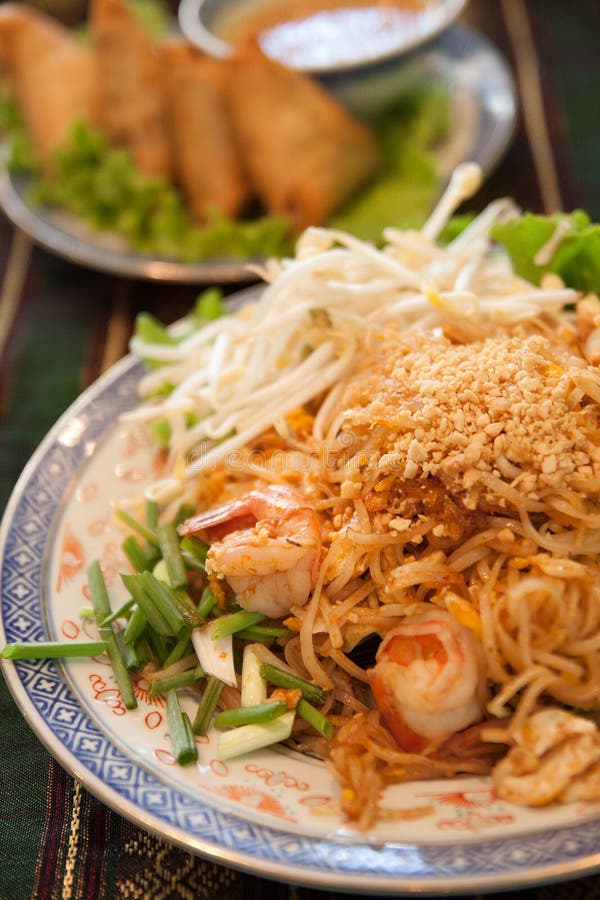 Thai style noodles stock photo. Image of thai, lemon - 36171416